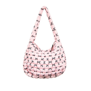 Women's Katydid Mini Coquette Bows Quilted Tote | Eagle Eye Outfitters