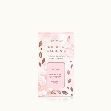 Thymes Goldleaf Gardenia Pura Diffuser Refill | Eagle Eye Outfitters