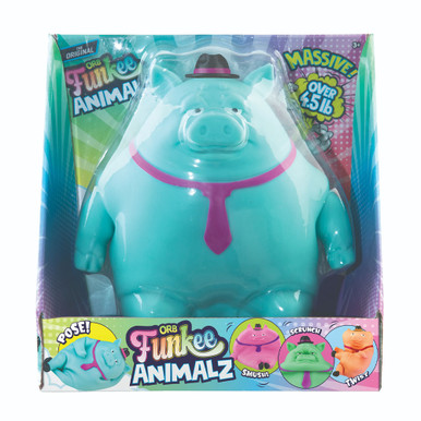 Orb Toys Funkee Animalz Pig With Hat | Eagle Eye Outfitters
