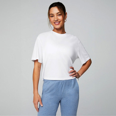 Women's Fabletics 100% Cotton Boxy Tee | Eagle Eye Outfitters
