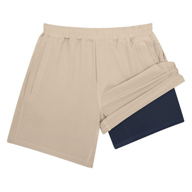 Men's Meripex 6" Freeballers Sport Short - Khaki | Eagle Eye Outfitters
