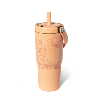 BruMate 25 oz. Resa Straw Tumbler - Cactus Flower | Eagle Eye Outfitters
