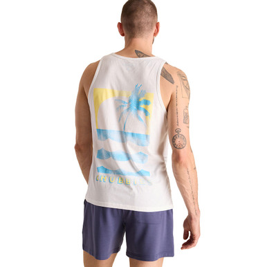 Men's Chubbies The Palm, Wave, Sunset Tank | Eagle Eye Outfitters