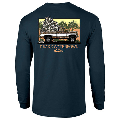 Men's Drake Long Sleeve Decoy Overload T-Shirt | Eagle Eye Outfitters