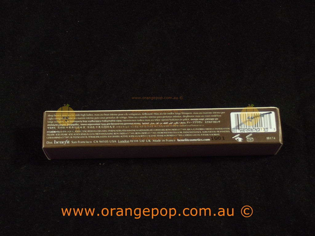 Benefit Cosmetics BADgal Brown Mascara 6g - Orangepop