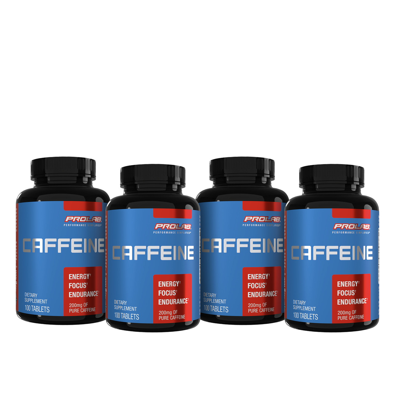 Prolab Nutrition Caffeine Tablets - Energy & Focus (Buy 3, Get 1 FREE ...
