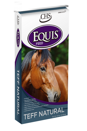 Equis® Teff Natural | Low NSC Grass Hay-Based Horse Feed