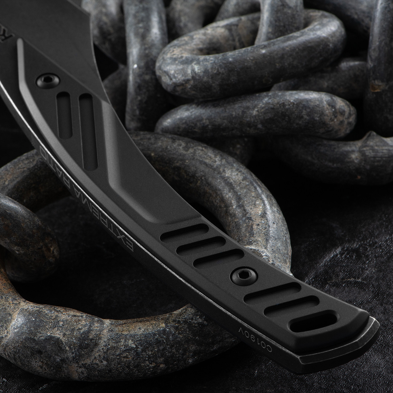Extrema Ratio Kiri Dark Stone Fixed Blade | Heinnie Haynes
