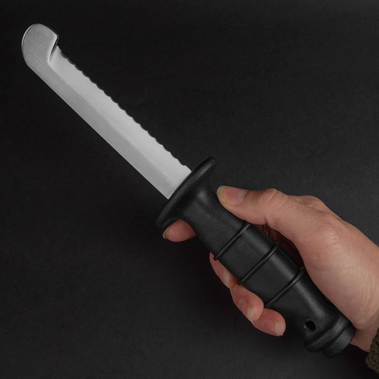 Nowill Riggers Safety Knife Fixed Blade | Heinnie Haynes