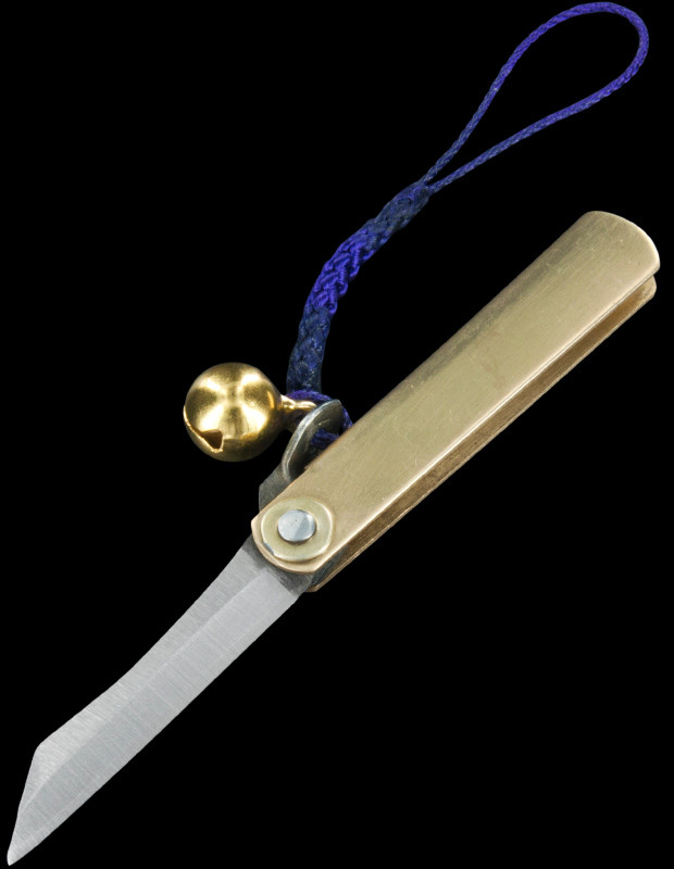 Higonokami Mini Folding Knife with Bell - Outdoor Gear, Camping Tools ...