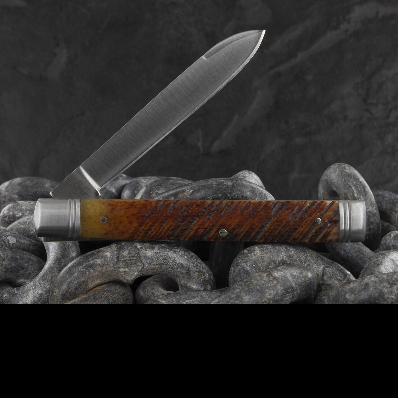 Queen Doctor Bone Folding Knife