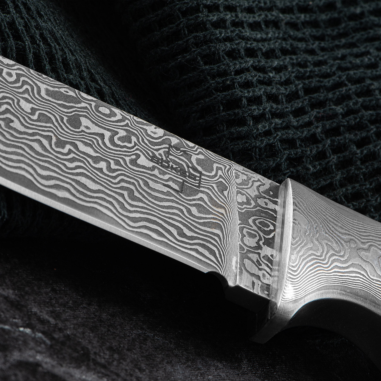 Boker Plus M-One Damascus Fixed Blade