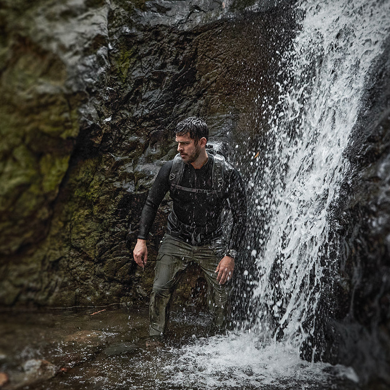PDW Waterman Jacket Maritime Black | Heinnie Haynes