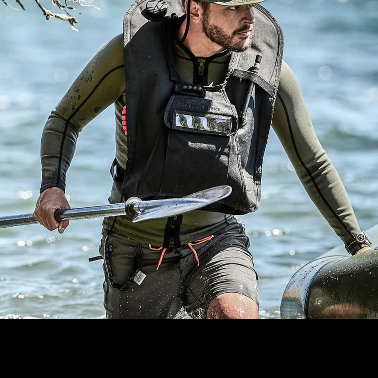 PDW Waterman Jacket Maritime Littoral Green | Heinnie Haynes