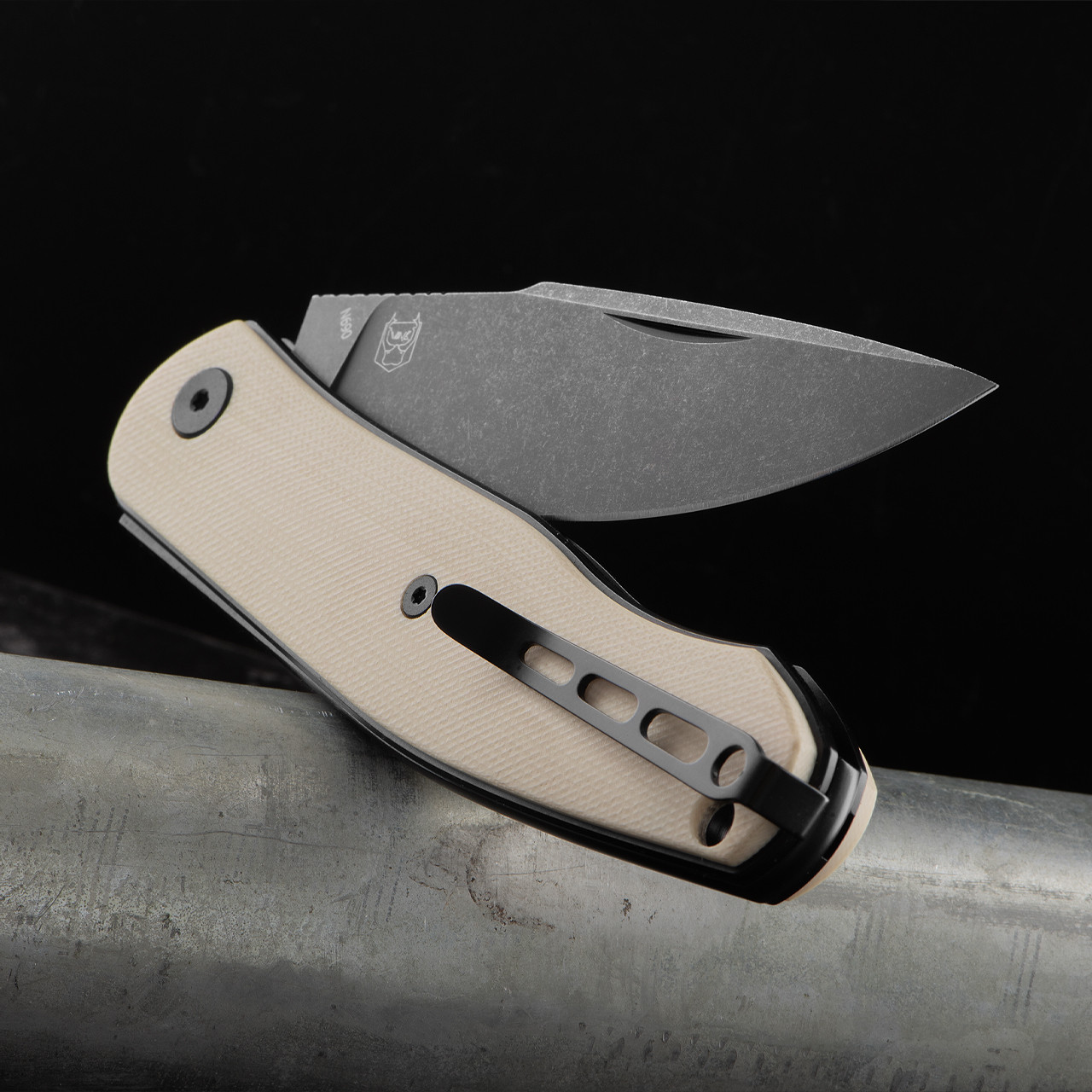 Real Steel Serenity S/J Ivory G10 Folding Knife | Heinnie Haynes