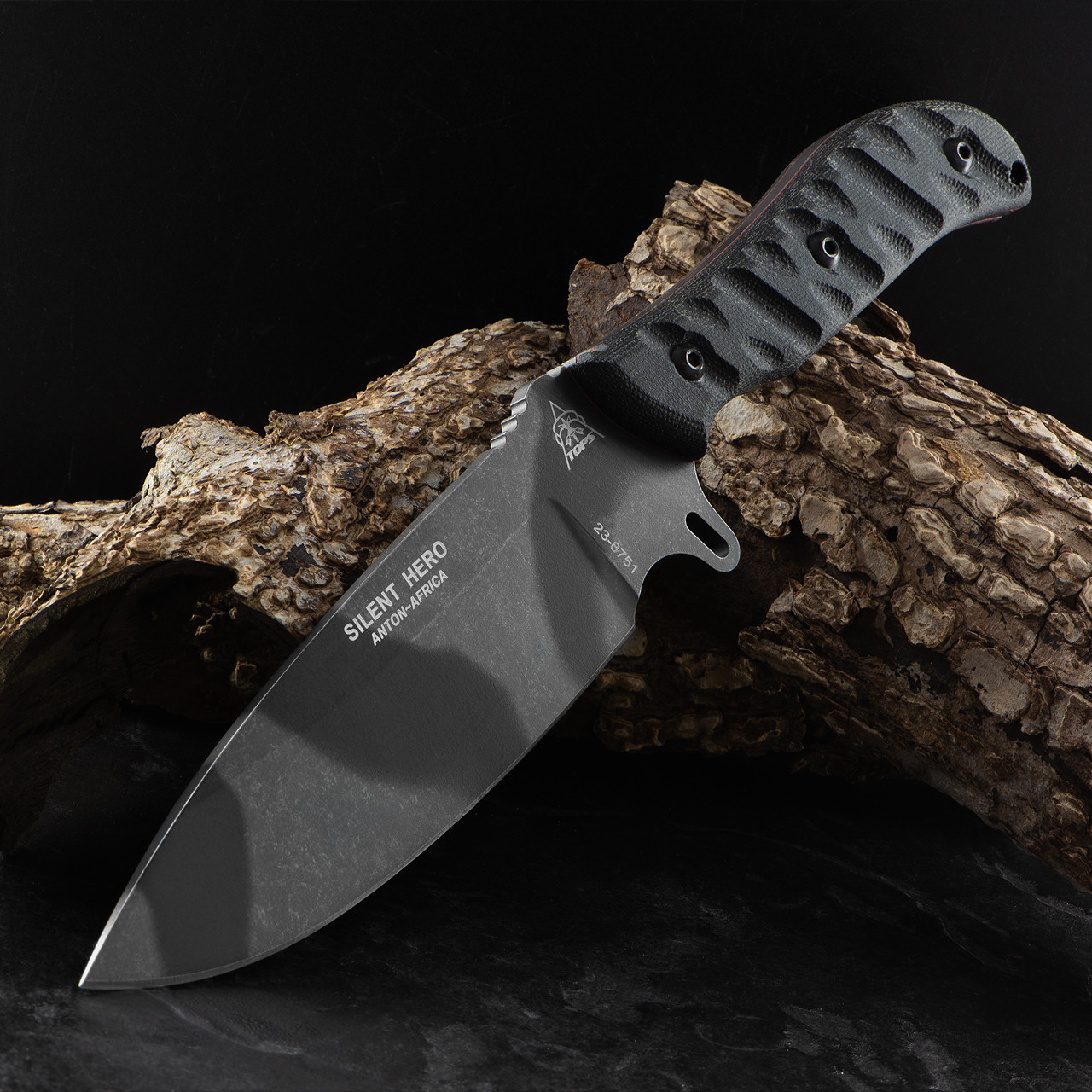 Tops Silent Hero fixed Blade | Heinnie Haynes