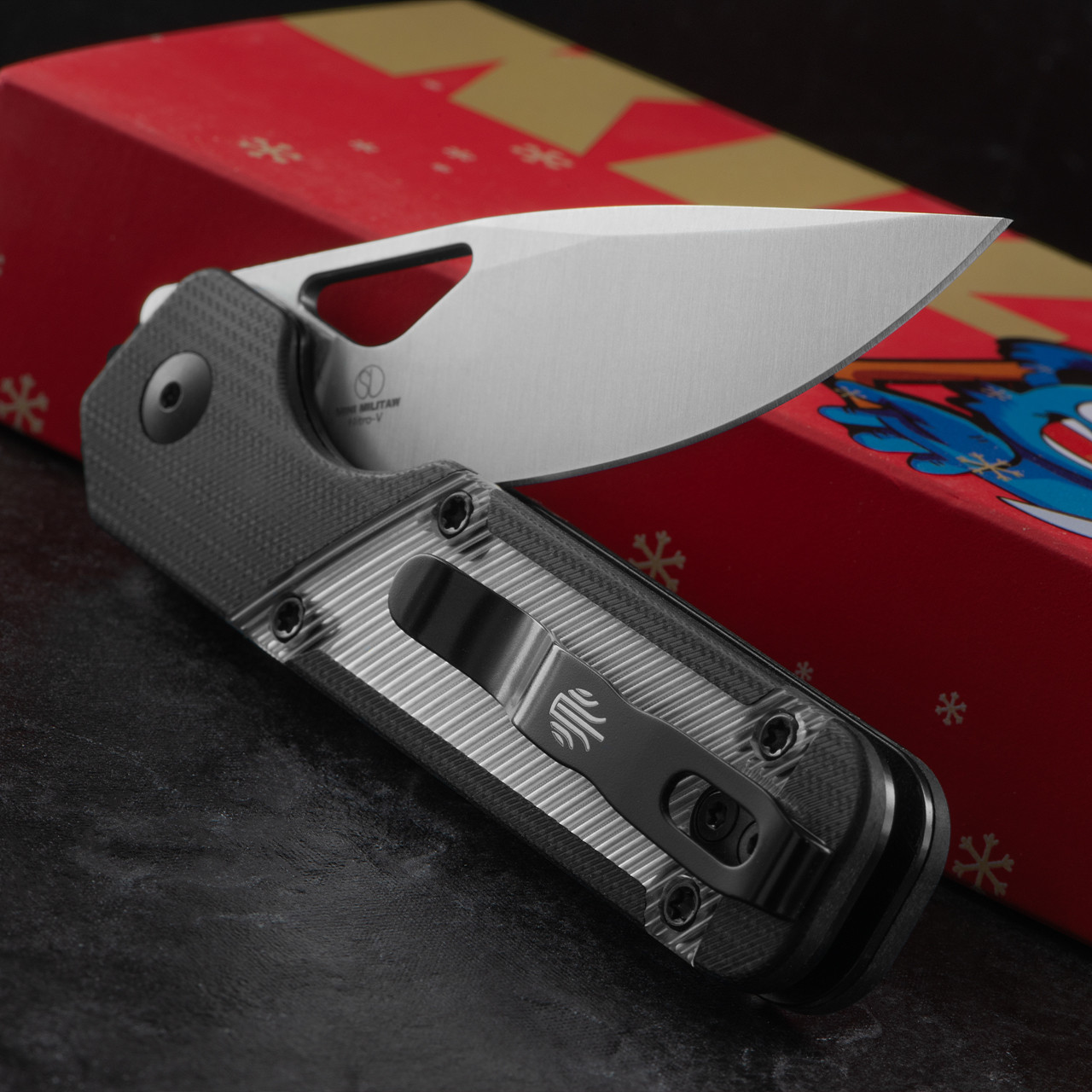 Kizer Vanguard Mini Militaw G10 and Acrylic Folding Knife | Heinnie Haynes