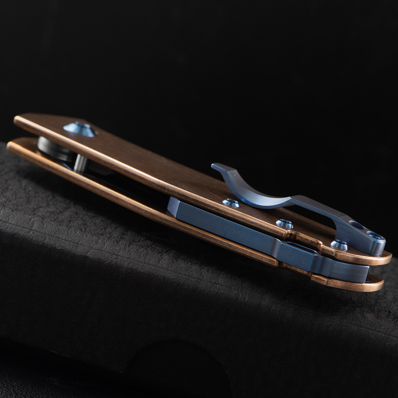 Anso Monte Carlo San Mai x Bronze Custom Knife | Custom Knife