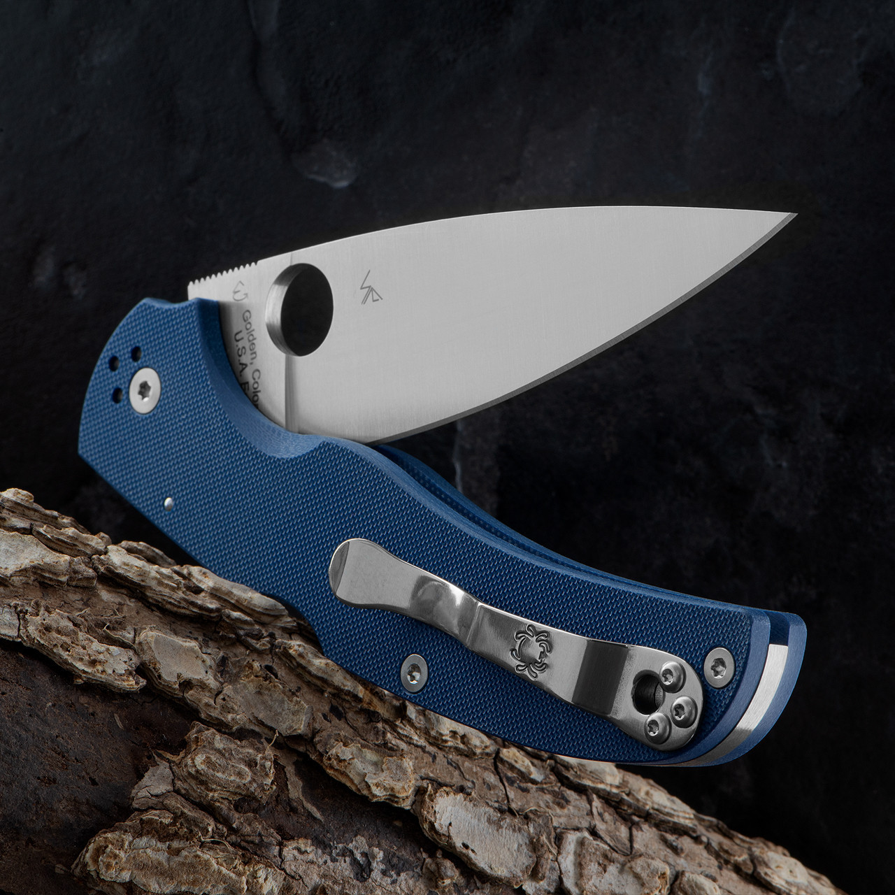 Spyderco Native Chief Cobalt | Folding Pocket Knife