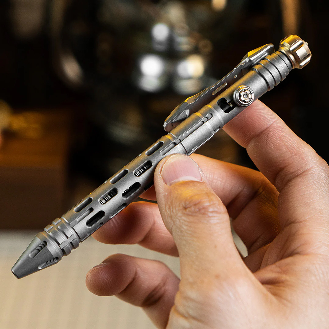 Titaner Titanium Tactical Bolt-Action Pen - Standard | Tactical Pen
