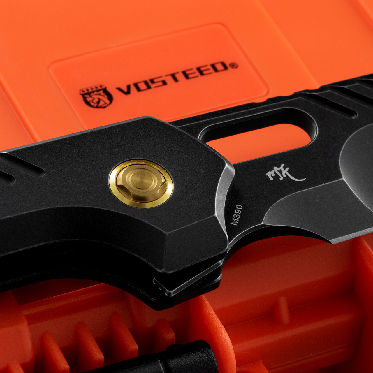 Vosteed RSKAOS Titanium Blackwashed | Folding Pocket Knife