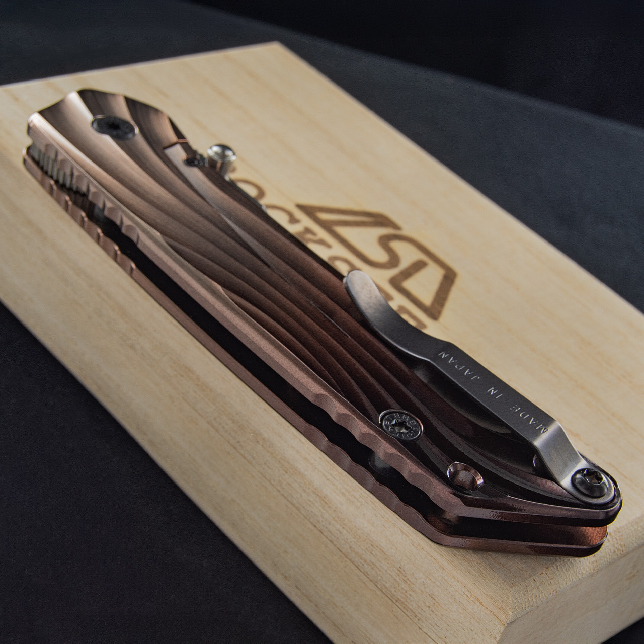 Rockstead Higo II TI-ZDP (SAB) | Folding Pocket Knife
