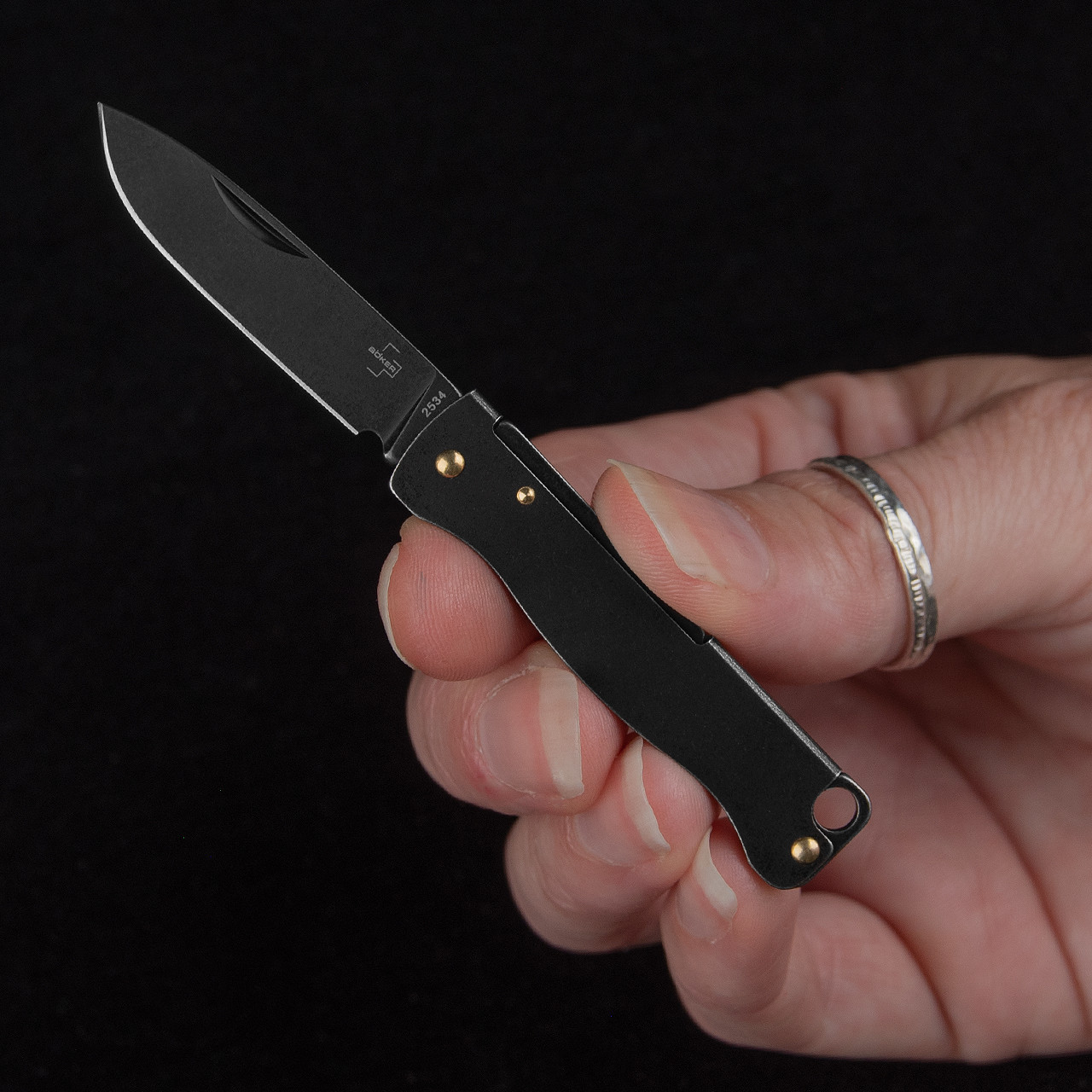 Boker Atlas Mini Dark | UK Carry Friendly Folding Knife