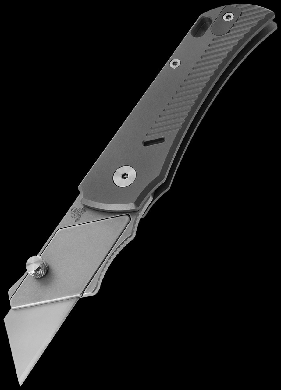 Twisted Assisted Pallas Titanium Utility Knife | Folding Pocket Knife