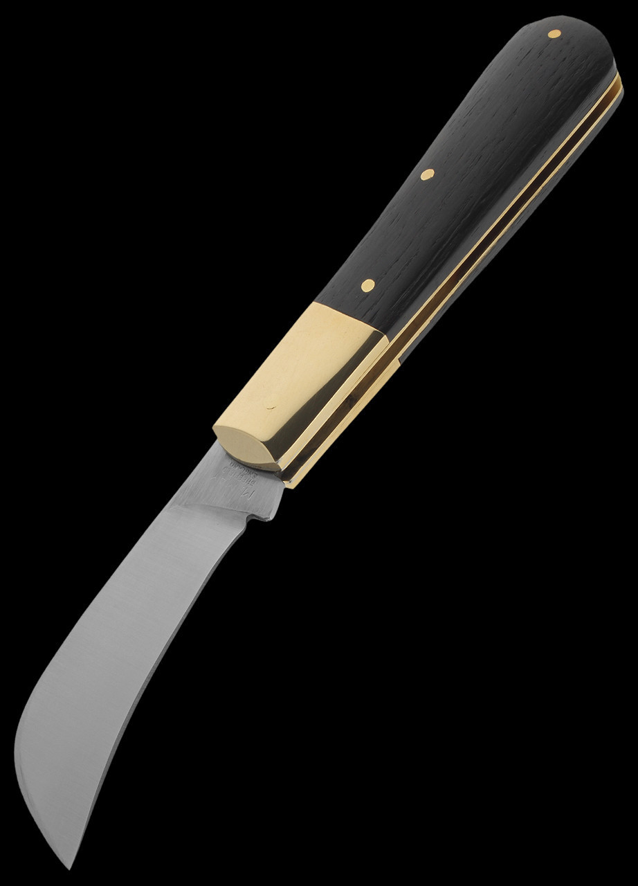 Michael May Pruning Pocket Knife - Bog Oak | Heinnie Haynes