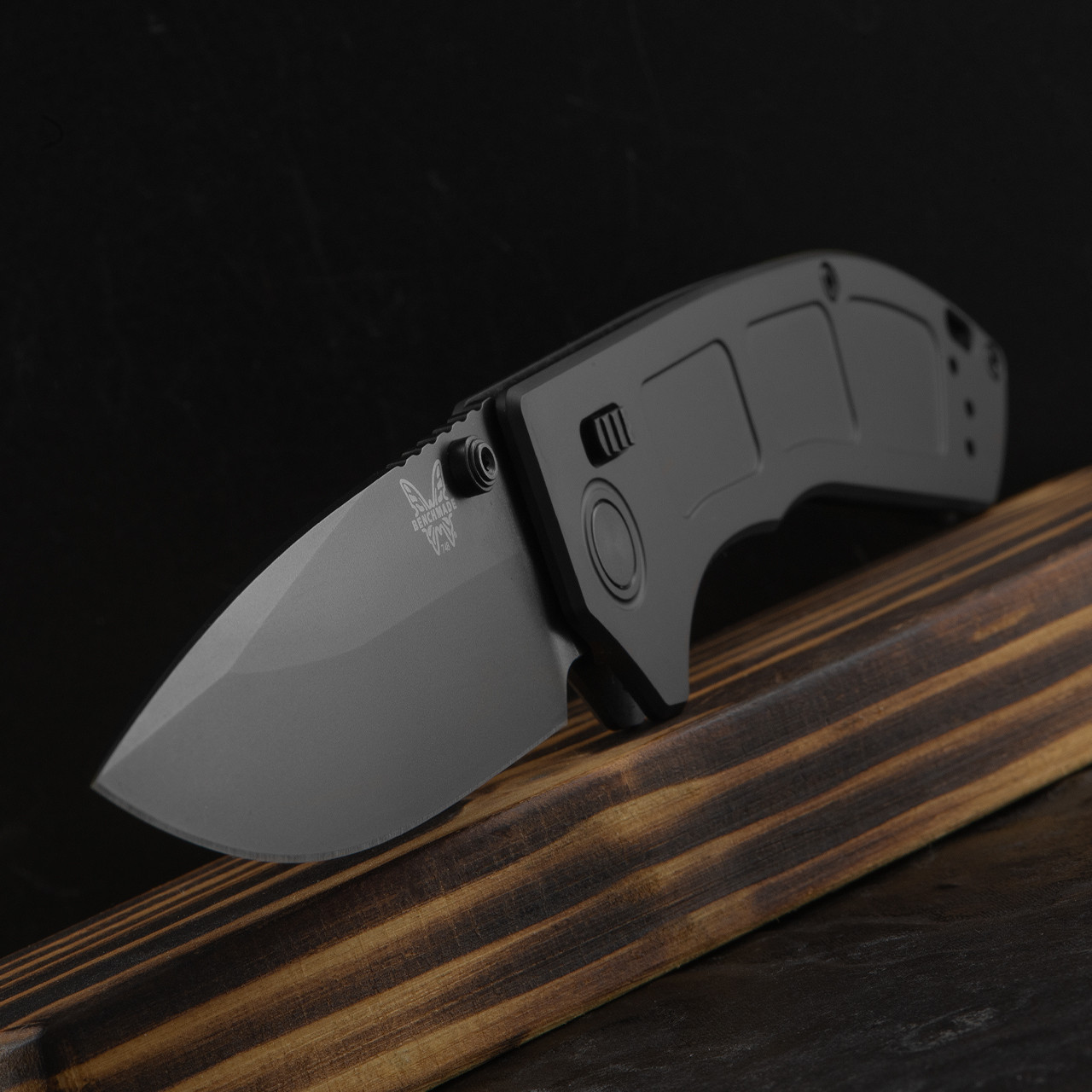 Benchmade 748 Narrows Black Folding Knife | Heinnie Haynes