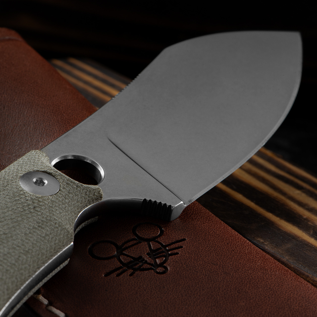 Giant Mouse GMF1-XL Canvas Fixed Blade | Heinnie Haynes