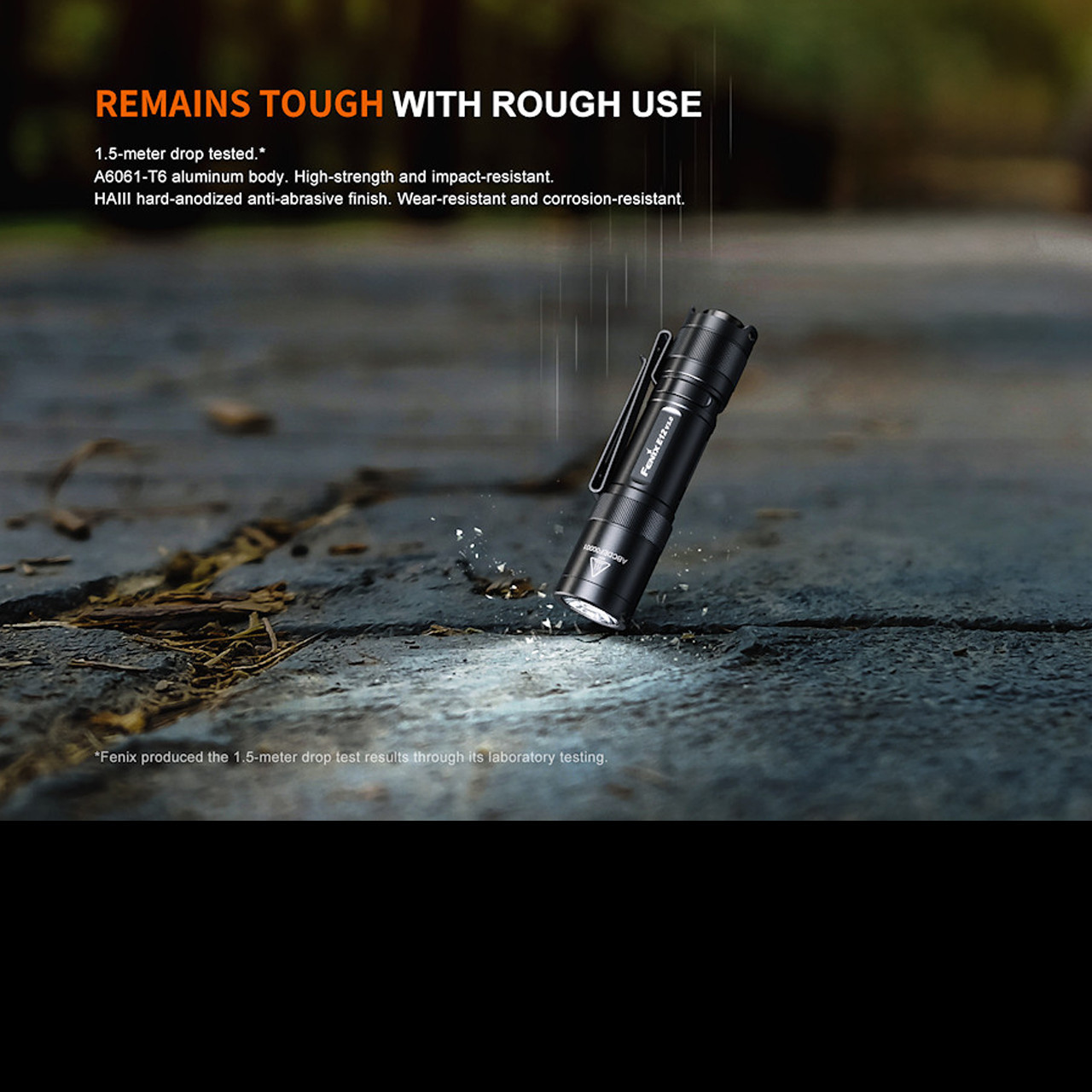 Fenix E12 V3.0 Mini Flashlight | Heinnie Haynes