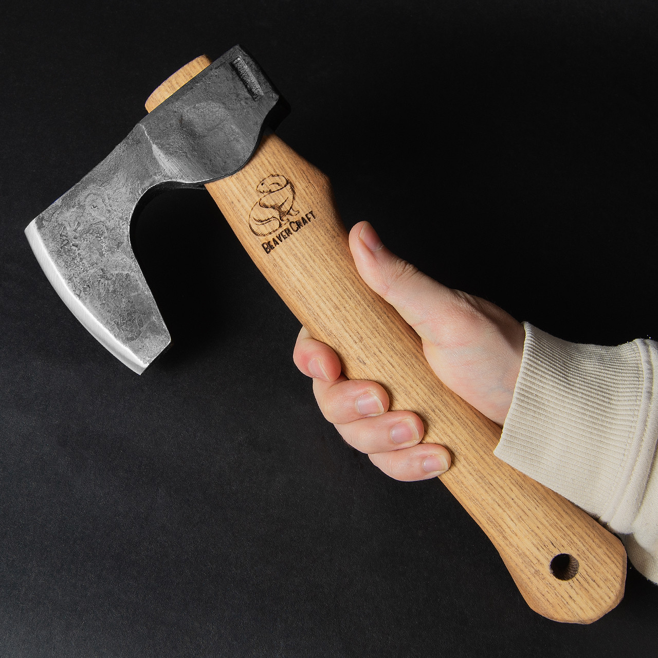 BeaverCraft Compact Long-Bearded Bushcraft Hatchet | Heinnie Haynes