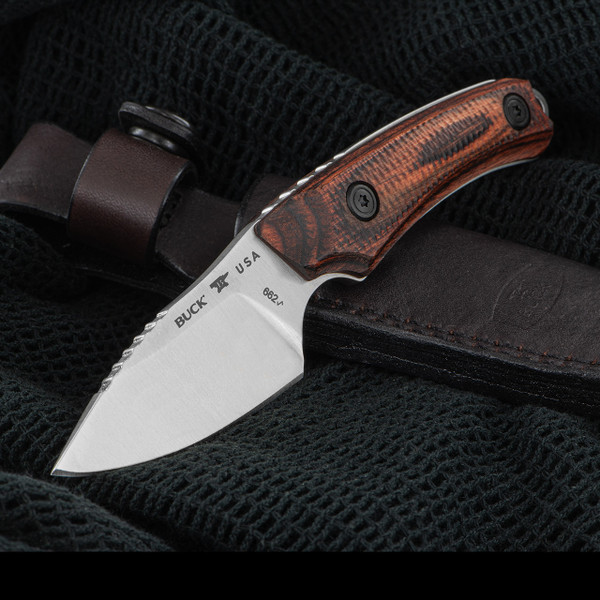 Buck Alpha Scout Walnut Fixed Blade