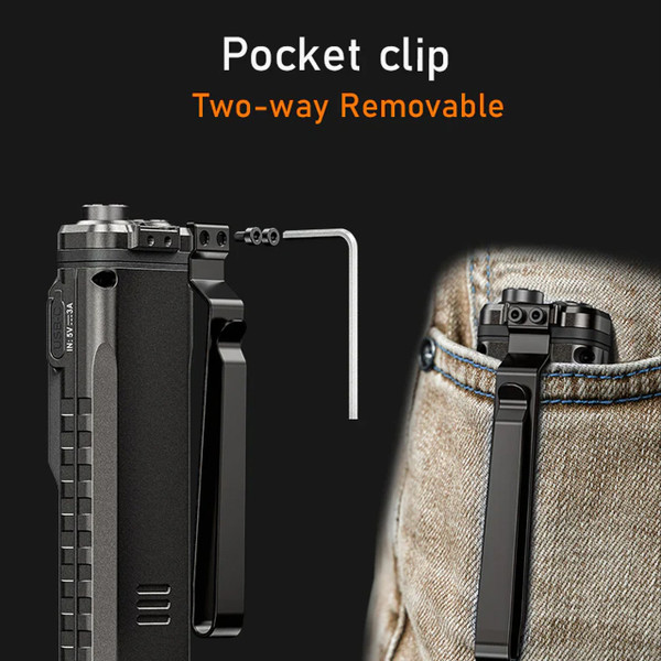 RovyVon Angel Eyes E90 Flat EDC | Flashlight