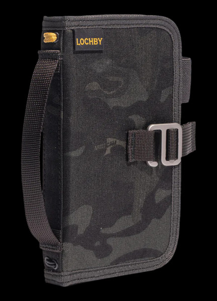 Lochby Mini Field Journal | Black Multicam Waxed Canvas