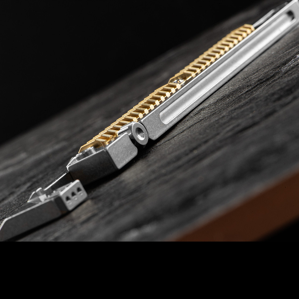 Titaner Mix Ruler Titanium Brass