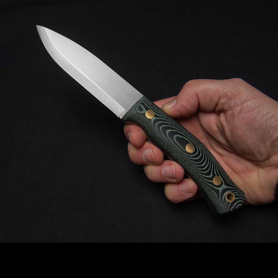 Casstrom No.10 Swedish Forest Knife Green Micarta Fixed Blade | Heinnie ...