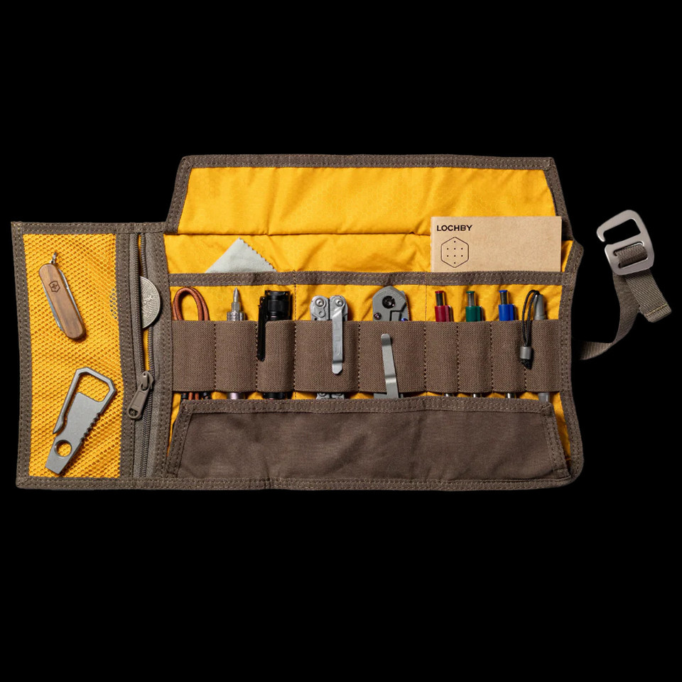 Lochby Tool Roll Brown | Heinnie Haynes