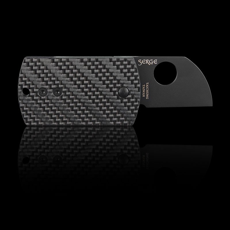 Spyderco Dog Tag Carbon Fibre