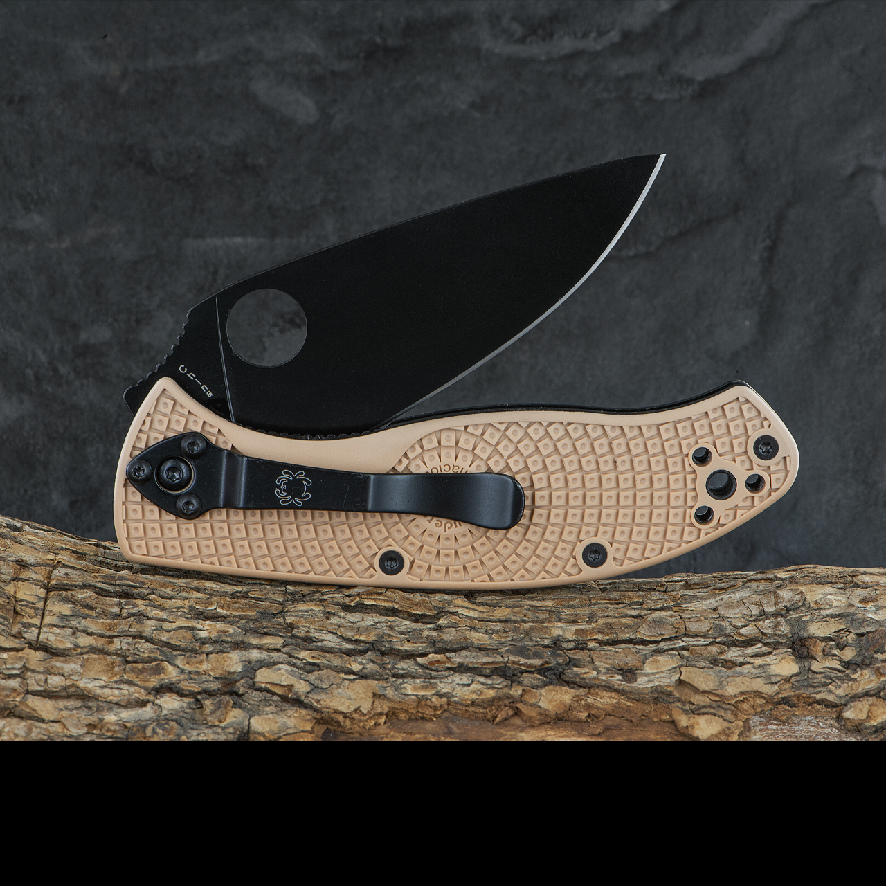 Spyderco Tenacious Lightweight Black Blade