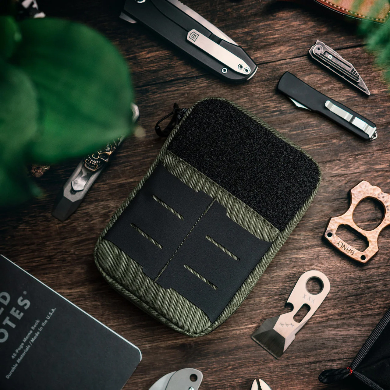 Tactical Geek Block E 2.0 EDC Pouch Green | EDC