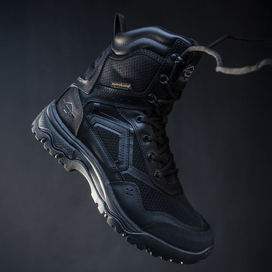 Pentagon Scorpion V2 Leather 8" Boots Black | Tactical Boots