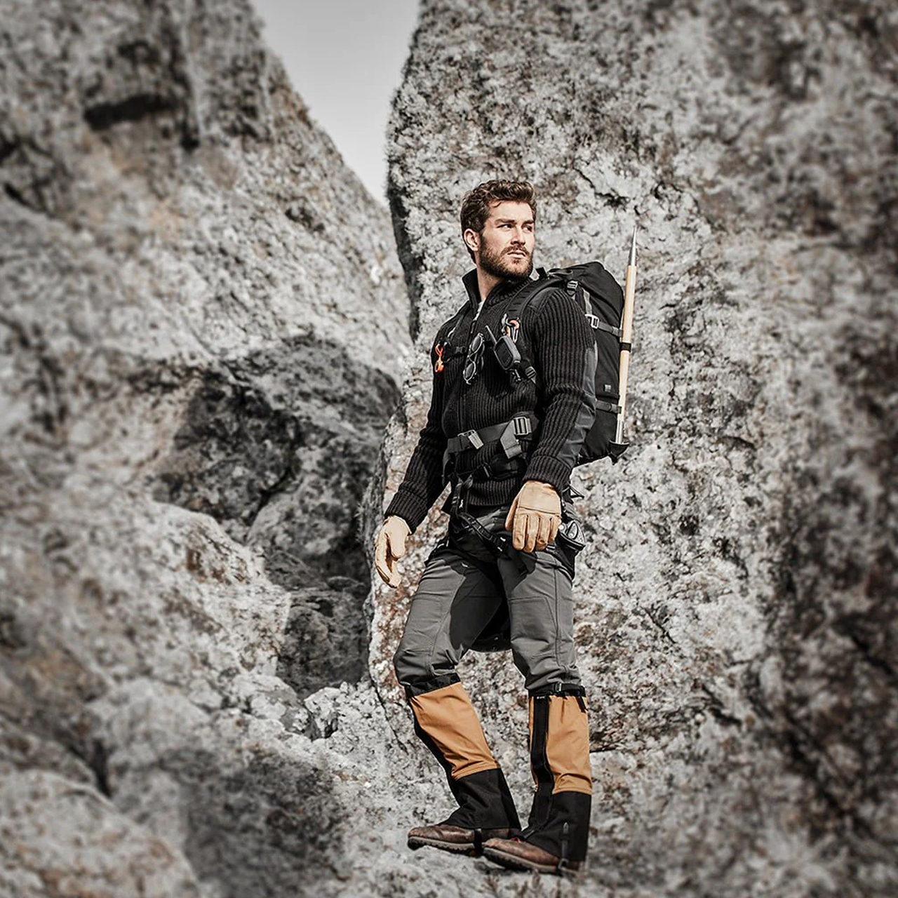 PDW CWO Full Zip Sweater | Black