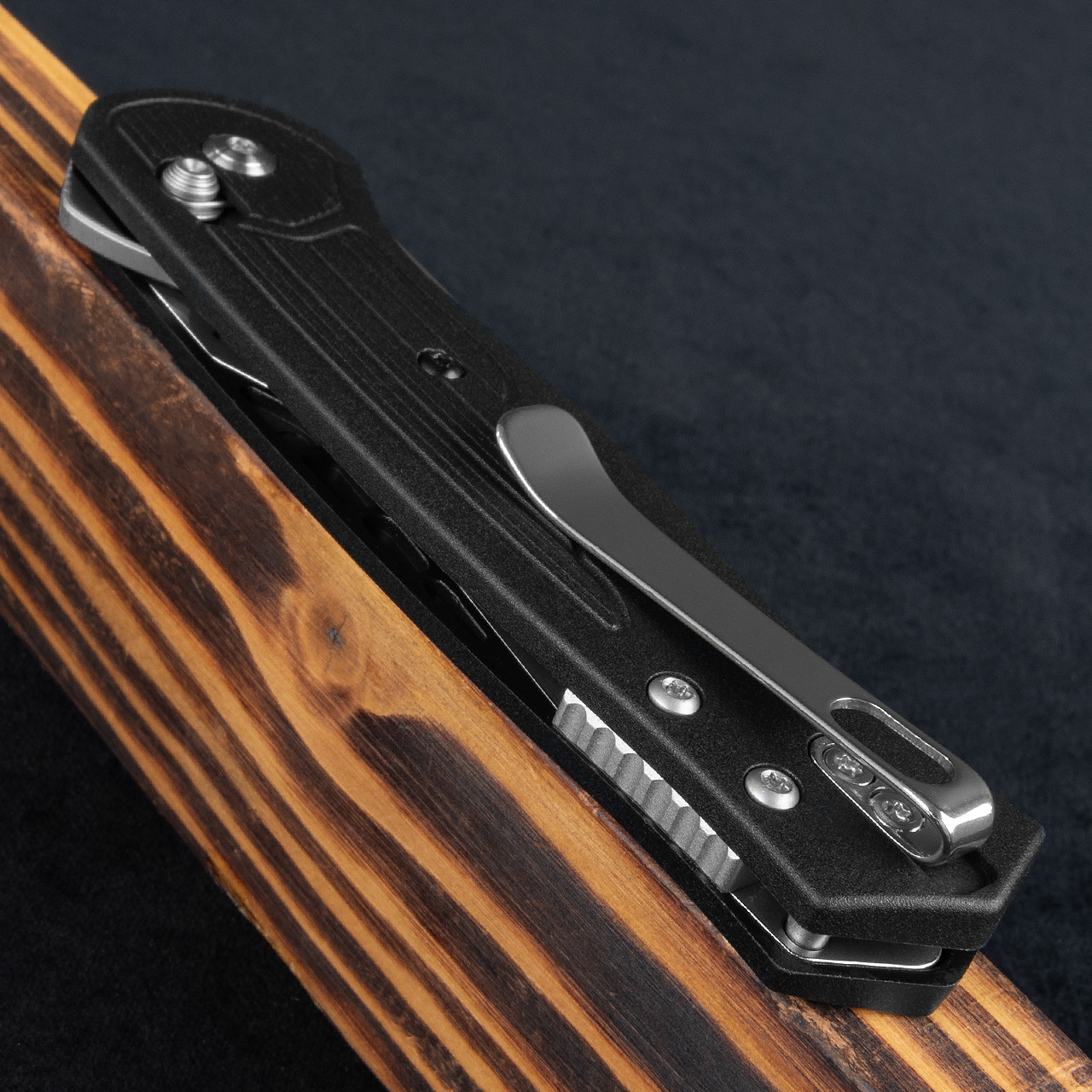 CRKT Sero Black Satin | Folding Pocket Knife