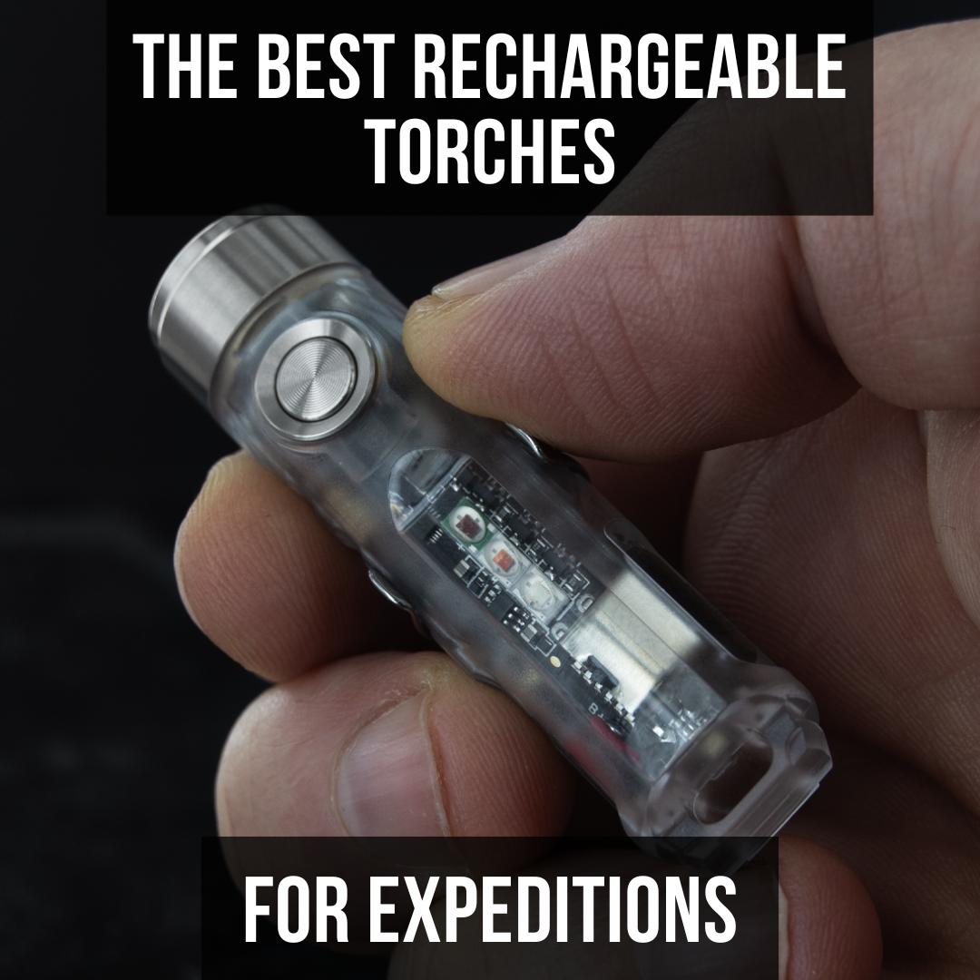 The Best Rechargeable Torches for Expeditions - Heinnie Haynes