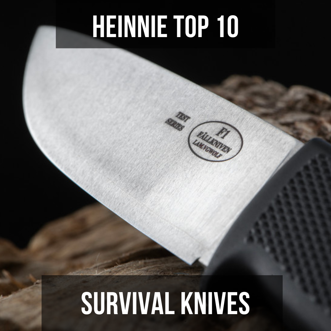 Heinnie Top 10 - Survival Knives - Heinnie Haynes