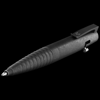 Fox Black Titanium Bolt Action Pen | Tactical Pens
