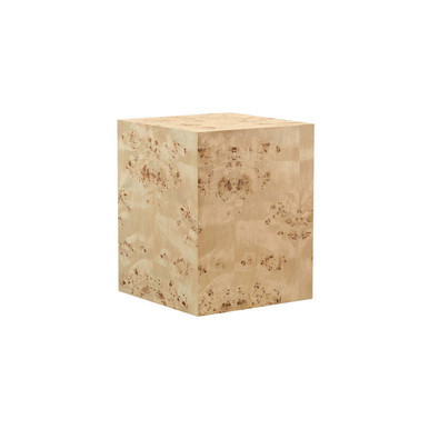 Cosmos 16" Square Wood Side Table | Manhattan Home Design