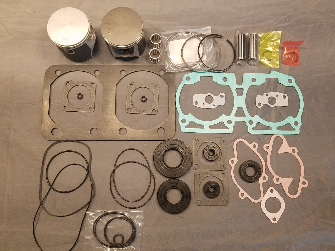 Rotax 618 piston and gasket kit for ultralight aircraft engines top end set